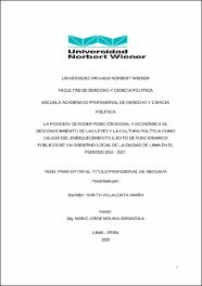 La posición de poder posición social y económica el desconocimiento de ...